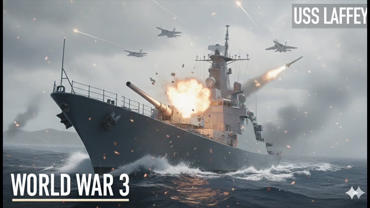 WW2 Naval History: USS Laffey and the Kamikaze Onslaught - YouTube
