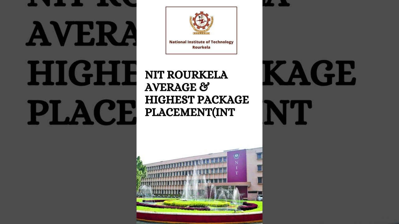 NIT Rourkela ️ placement | NIT Rourkela integrated MSc placement # ...