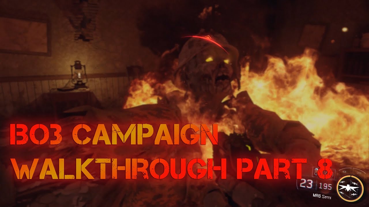 Black Ops 3 Campaign Walkthrough Mission 8 "Demon Within" (Zombies ...