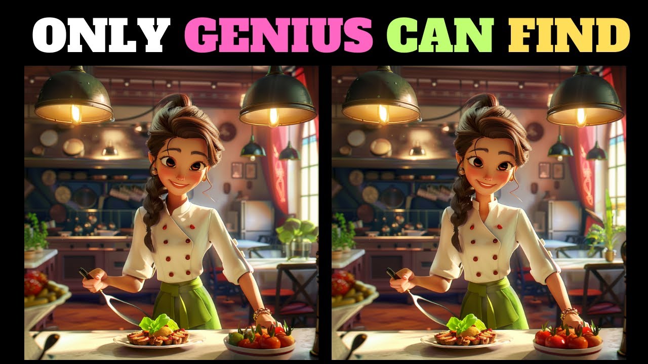 Spot the Difference🔍Little Chefs 6⭐Find the Difference - YouTube