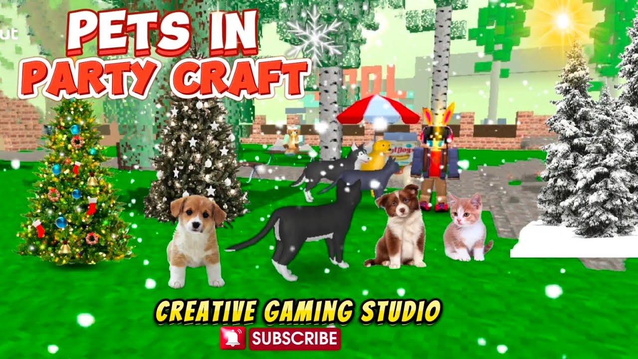Pets 🐕 In School Party Craft | Awesome Gameplay - YouTube