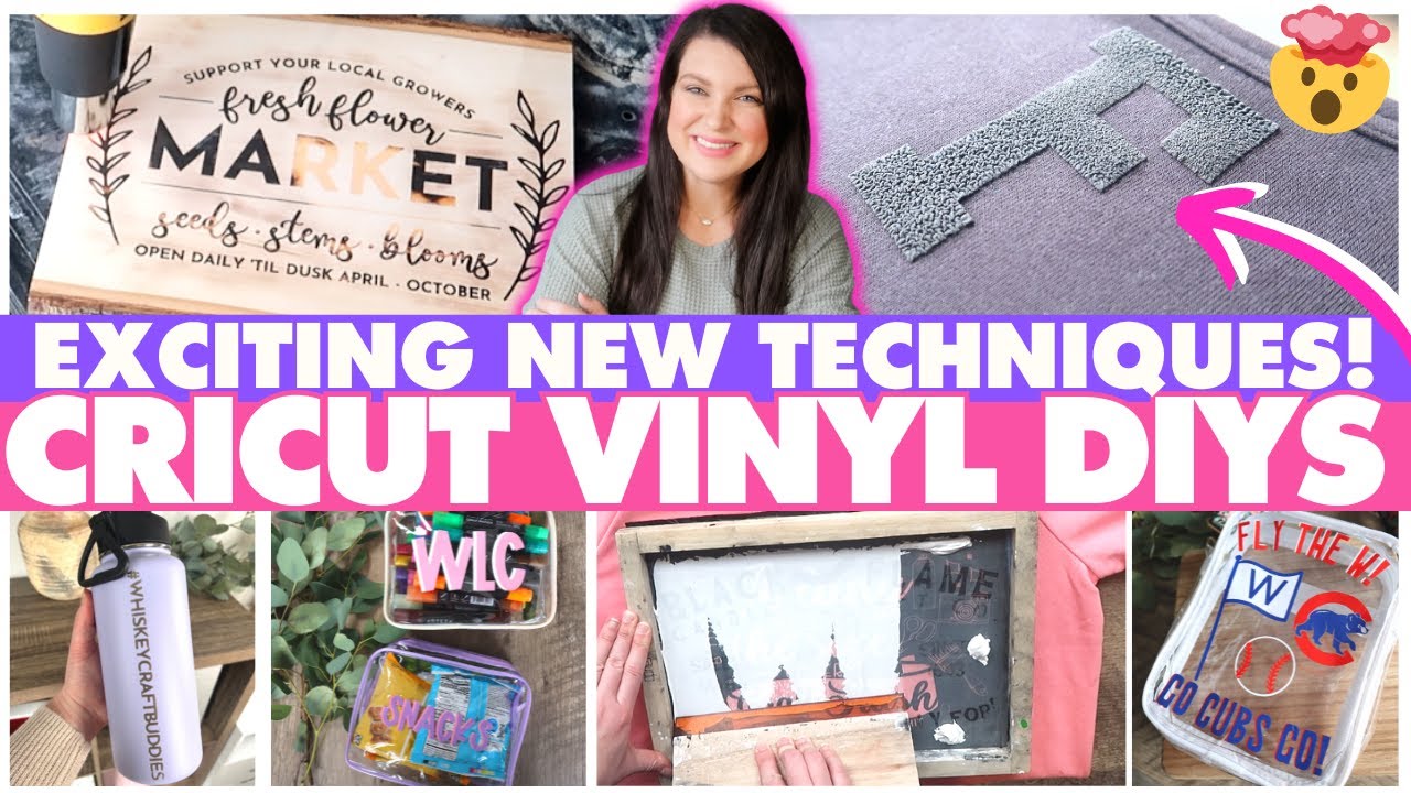 You've gotta see these NEW Cricut Decor DIYs | Cricut beginner vinyl ...