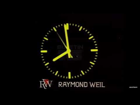 TV3 Raymond Weil clock to 8:00 pm March 1991 - YouTube