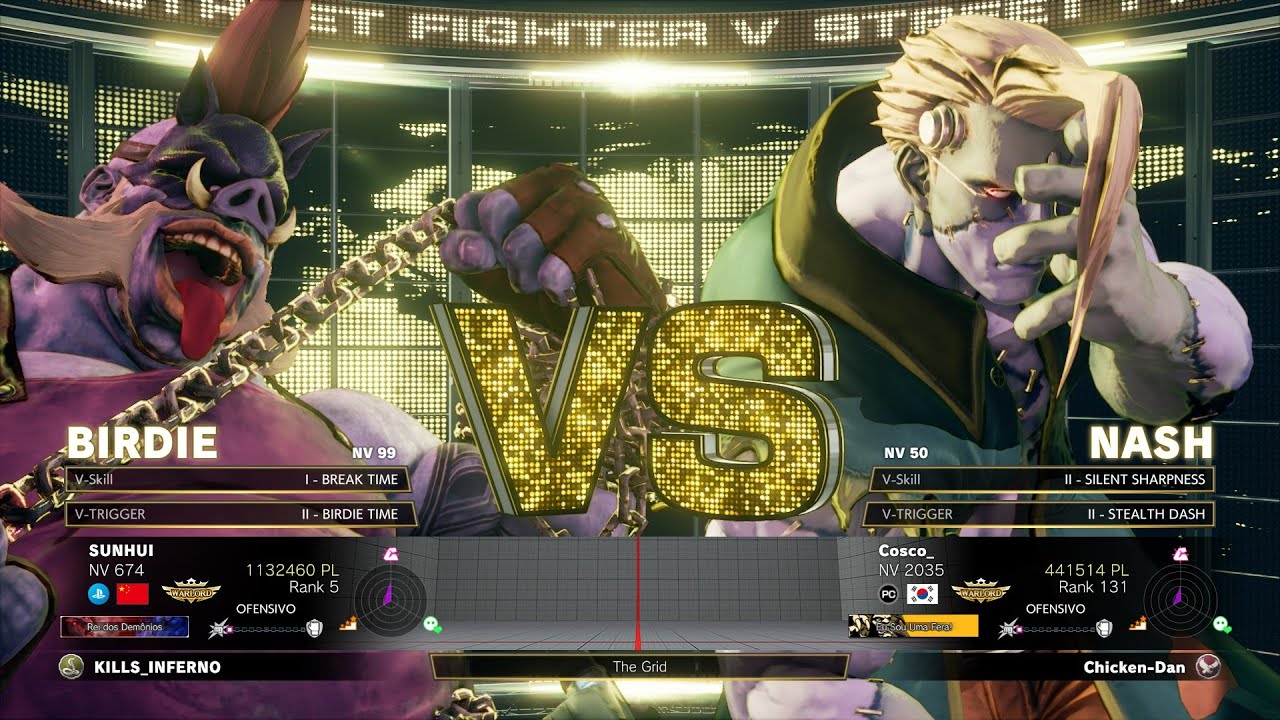 SFV Champion Edition 🔥 SUNHUI (BIRDIE) Vs Cosco (NASH) 🔥 Online Match's 02-10-2023 - YouTube