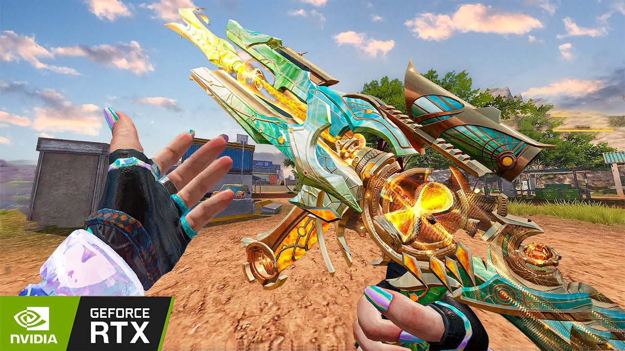 MAXED ETERNAL SKIN UMP45 INFINITE BLOOD STRIKE RANDOM SQUAD DESERTED ...