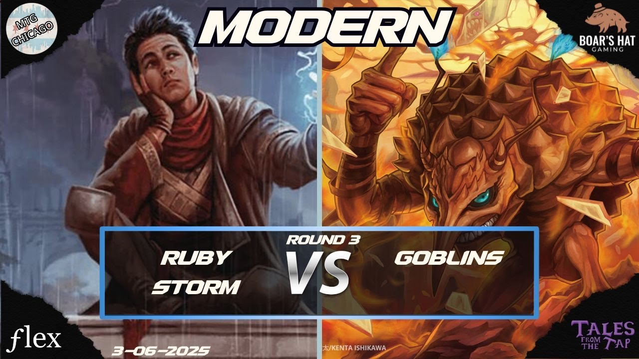 Ruby Storm VS Goblins [MTG Modern Round 3] - YouTube