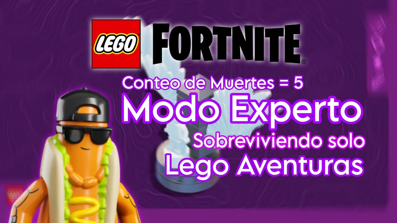 Sobreviviendo con bugs ya mori 5 veces SOLO | Lego Fortnite - YouTube