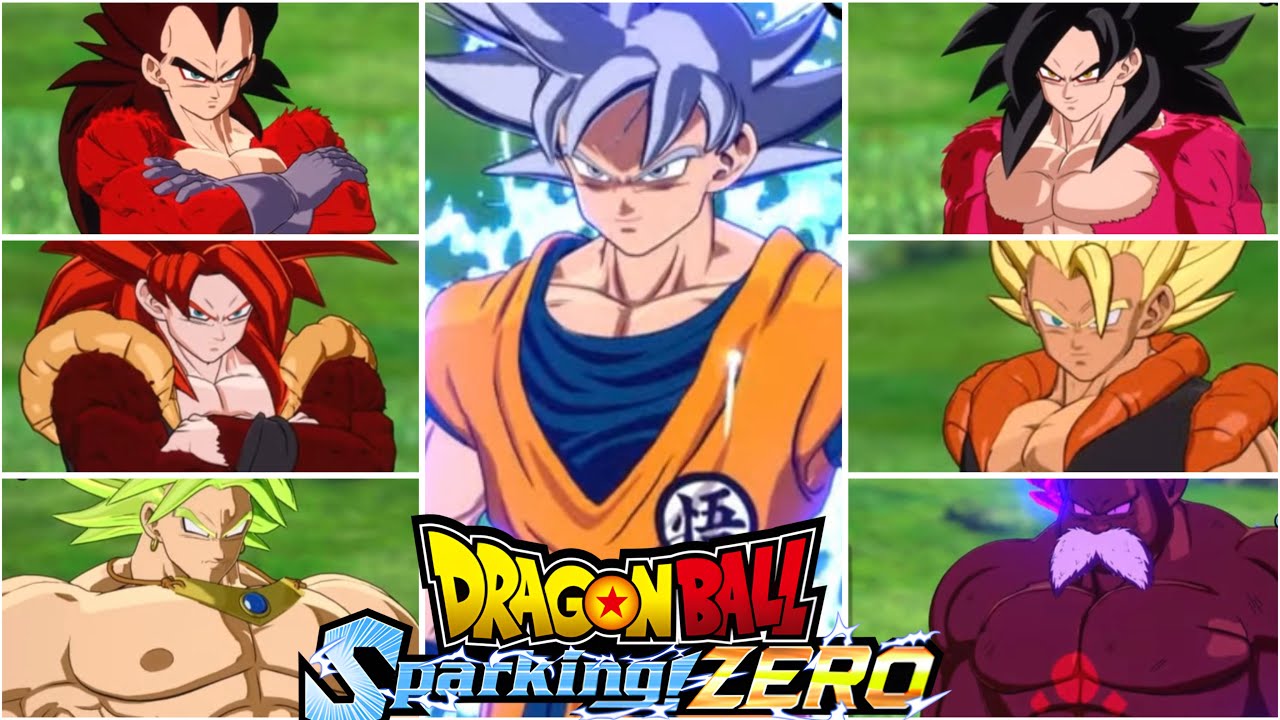 ALL 182 CHARACTER SELECT SCREEN! Dragonball SPARKING Zero - YouTube