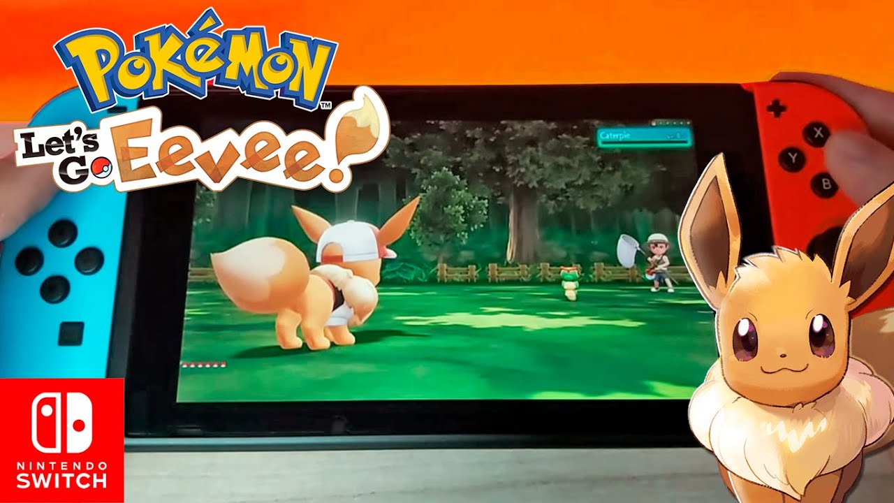 Pokémon Let's Go Eevee - Nintendo Switch Gameplay - YouTube