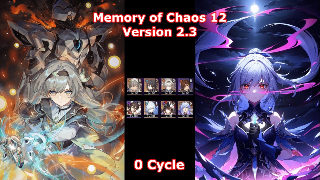 MoC 12 - 0C - 3 Star Full Run Version 2.3 Part 1 | Honkai: Star Rail ...