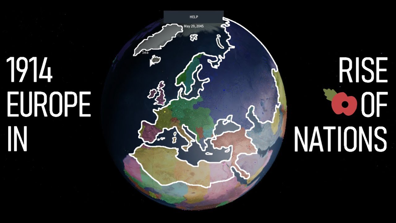Recreating 1914 Europe in Rise of Nations - YouTube