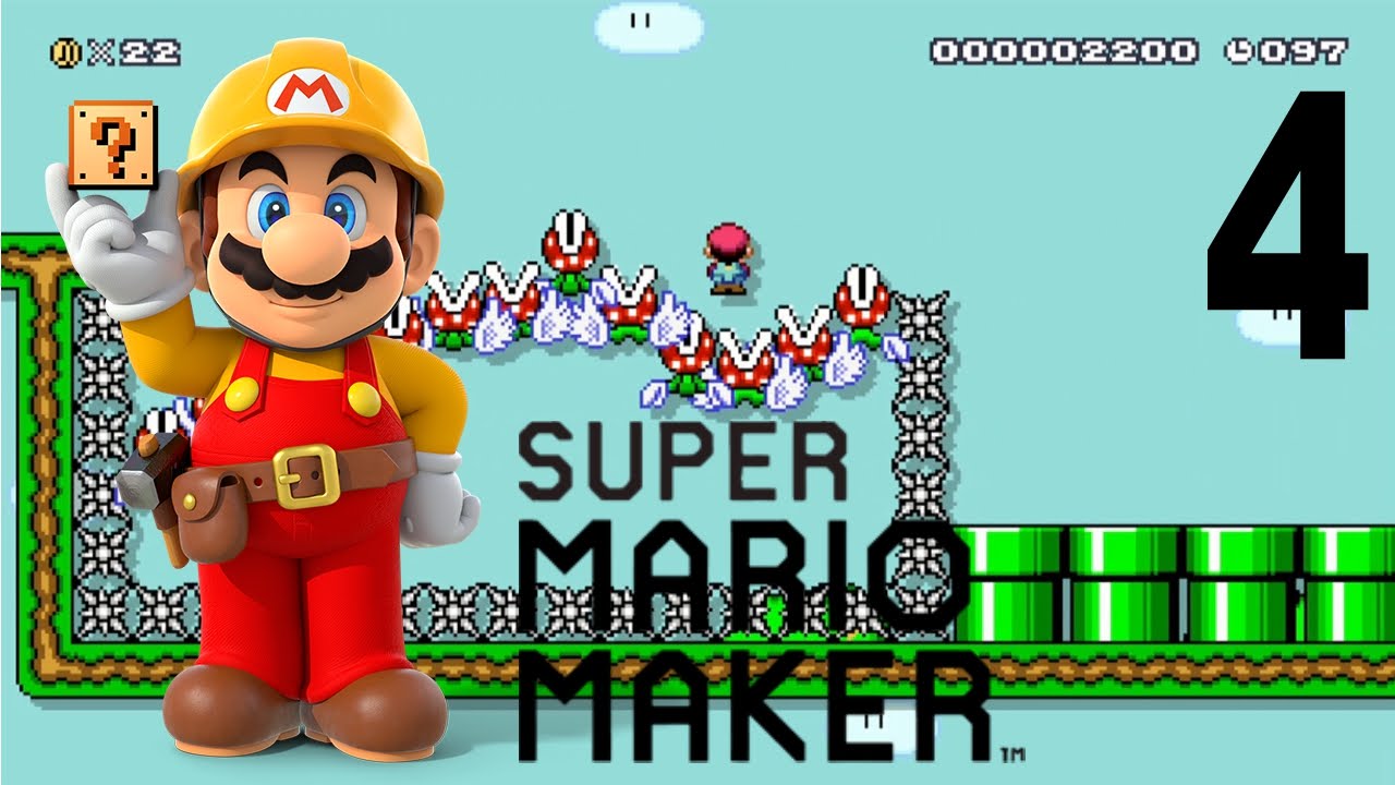 Super Mario Maker #4: Spinning Jumps Training (by ώƒ☆Gae) - YouTube