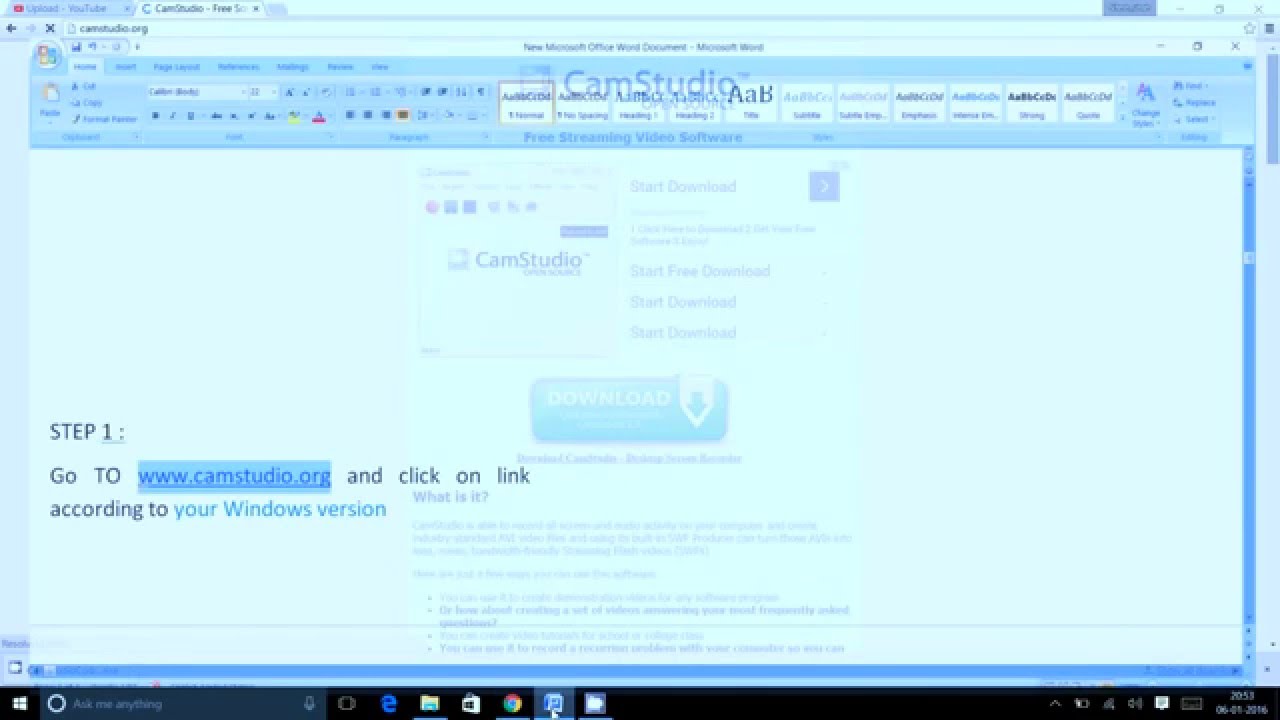 How to make your own screen tutorial free step by step - YouTube
