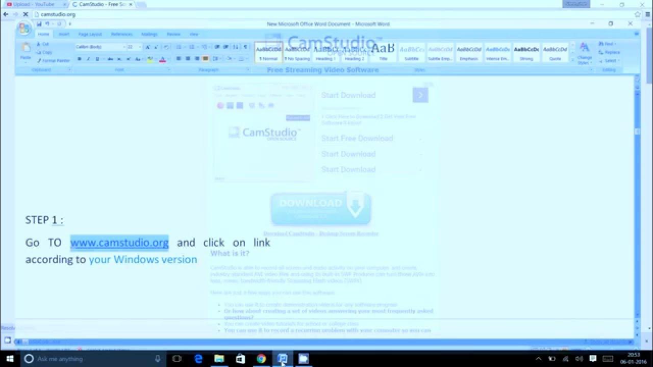 How to make your own screen tutorial free step by step - YouTube