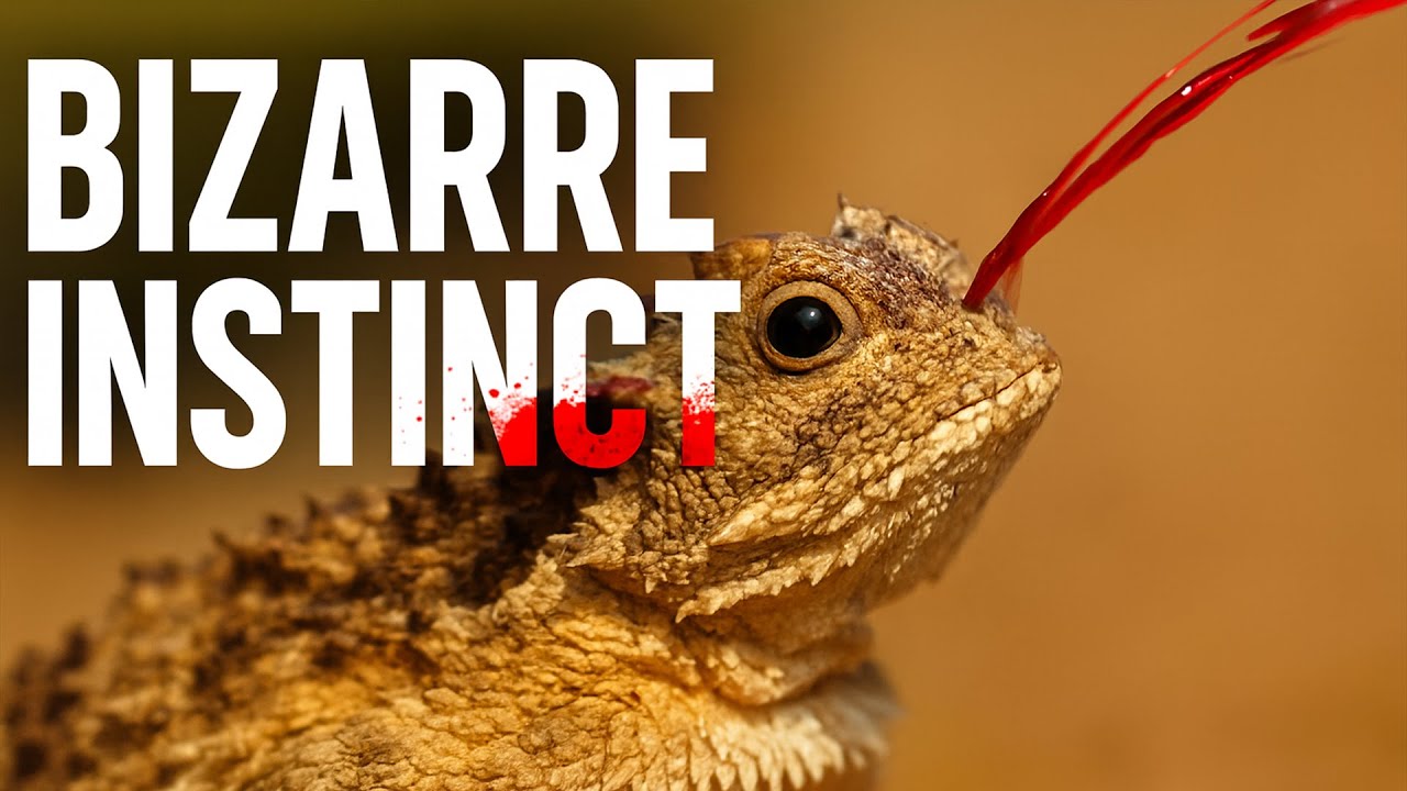 The Lizard That Shoots Blood – Bizarre Animal Instincts Explained - YouTube