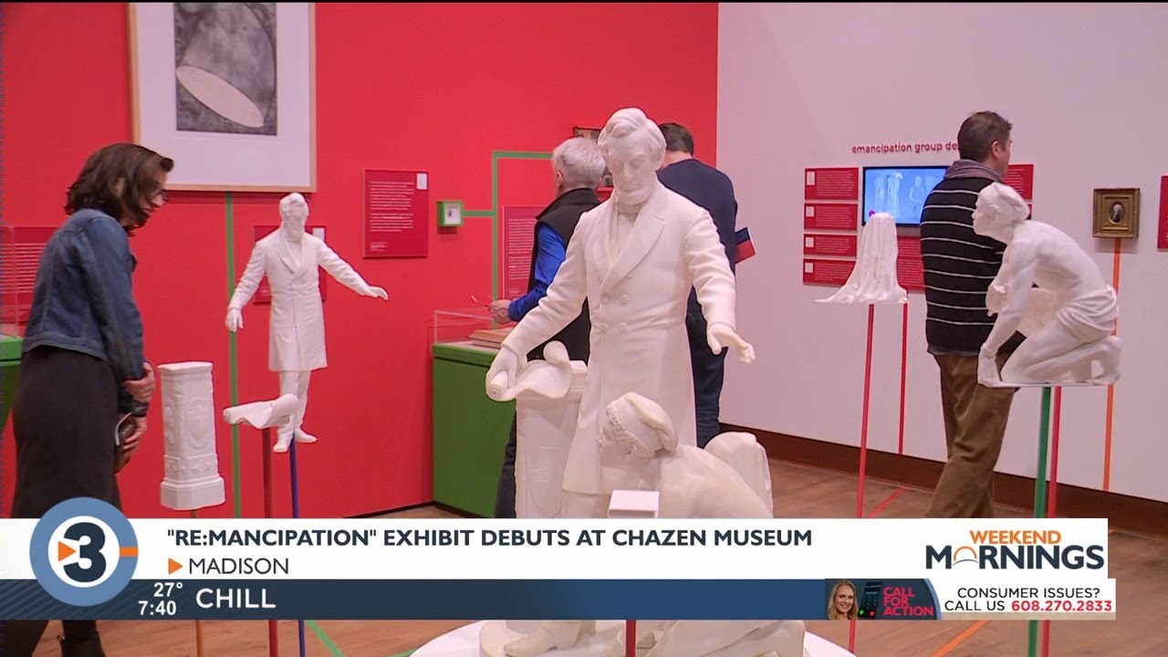 RE:Mancipation exhibit gives new look at famous statue - YouTube