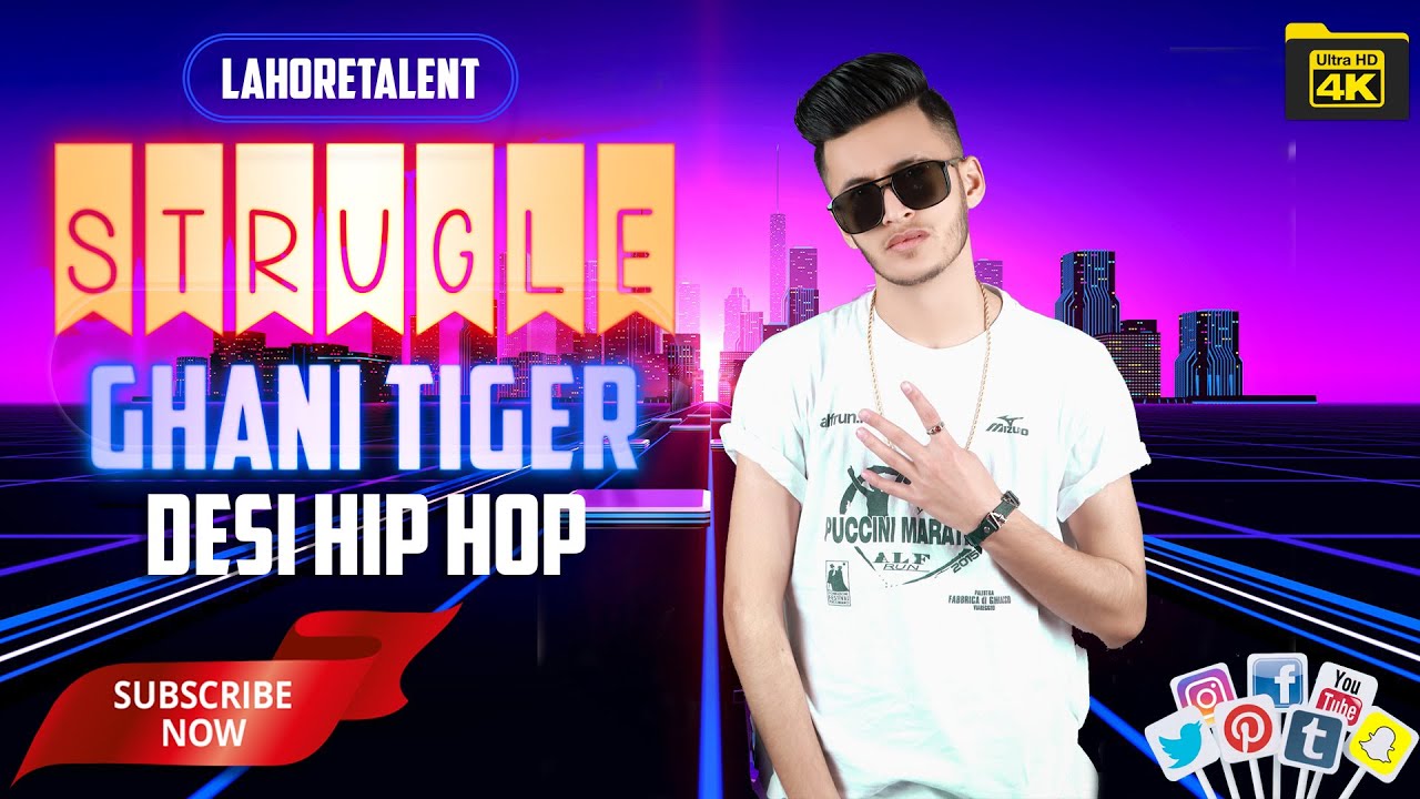 Ghani Tiger | Strugle | Desi HipHop | Stand Up Lahore Talent | TIKTOK ...