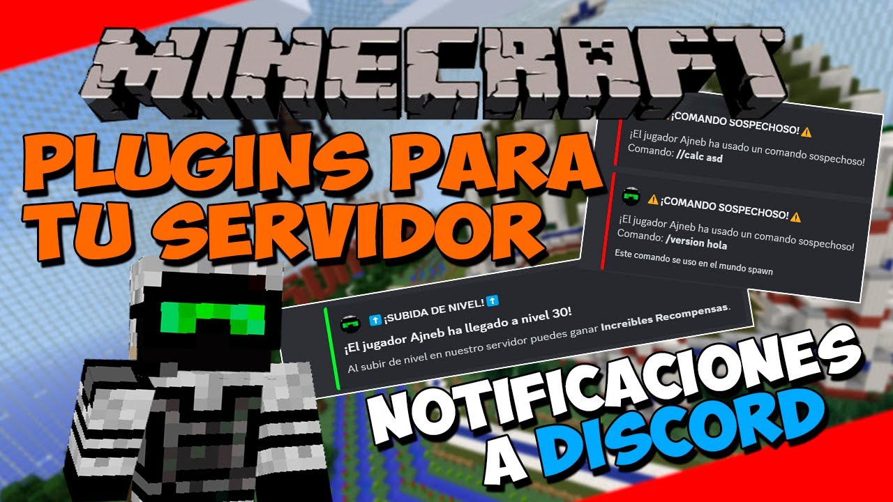 PLUGINS para tu SERVIDOR de Minecraft - Notificaciones a Discord (CONDITIONALEVENTS y DISCORDSRV ...