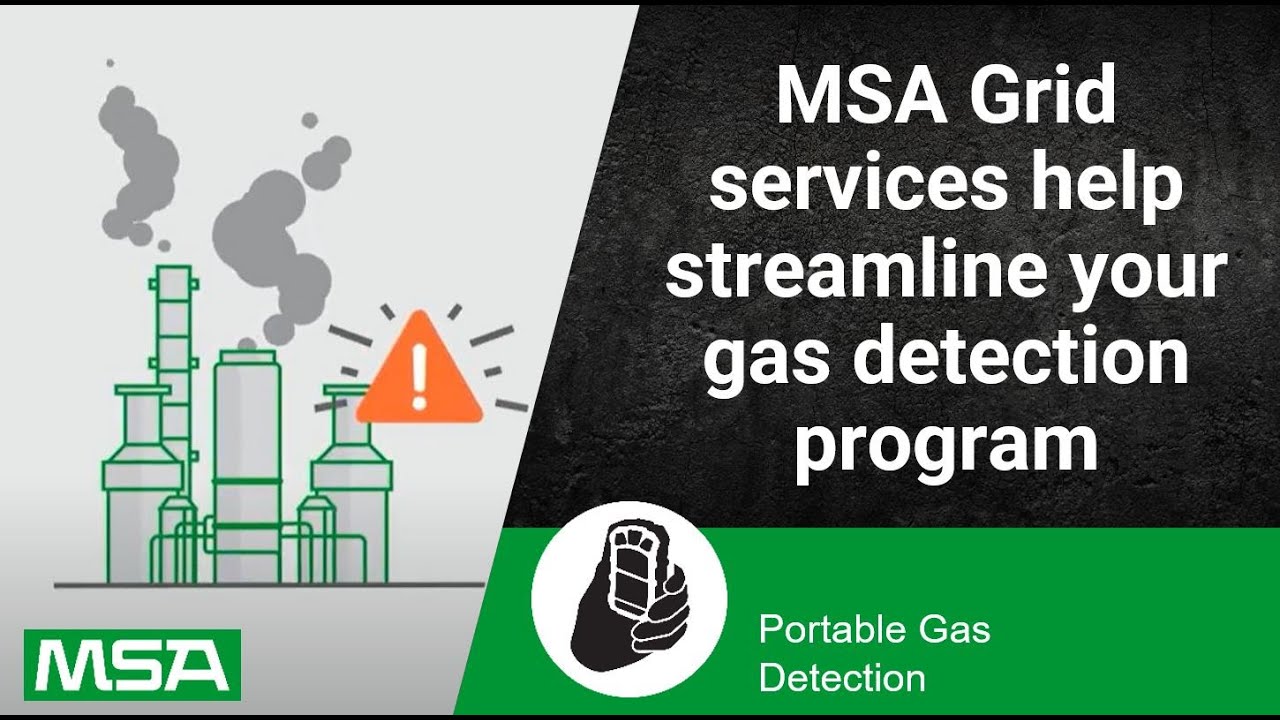 MSA Grid services help streamline your gas detection program - YouTube