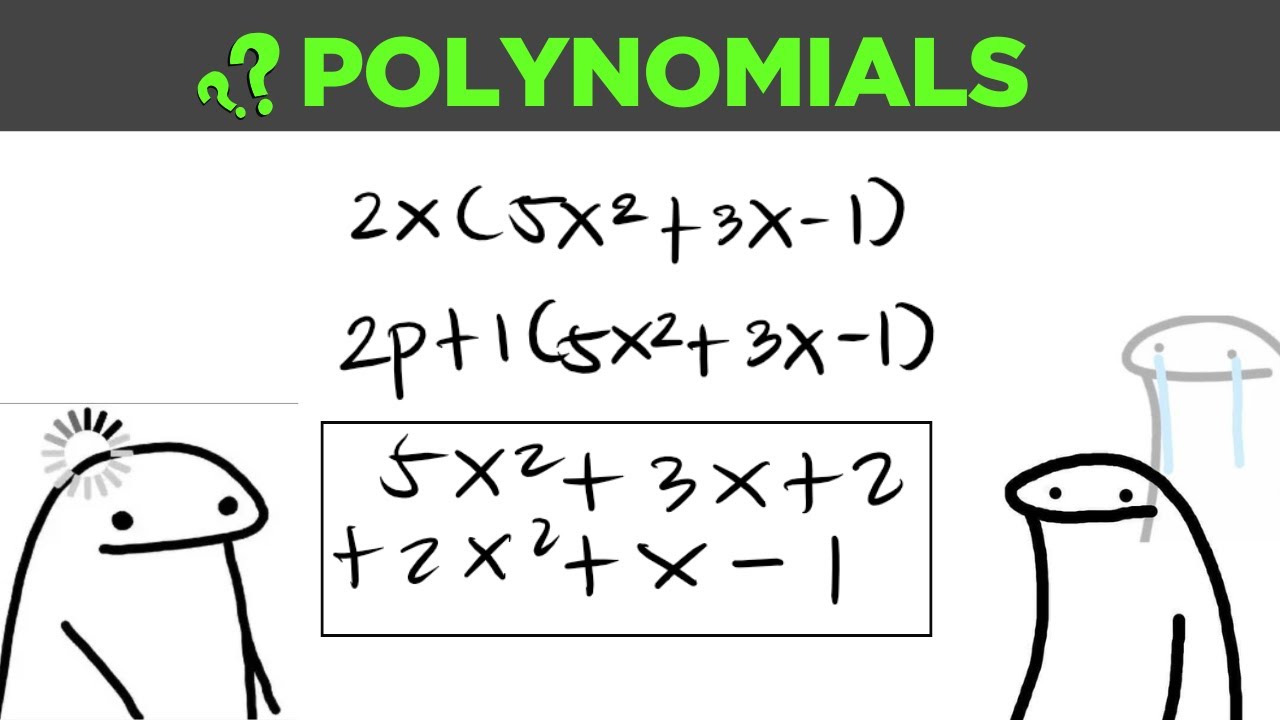 Polynomials | Addition, Multiplication, and Distribution Property with ...
