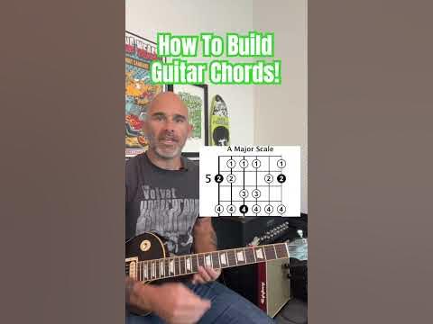 How To Build Guitar Chords Easily! #guitarlesson #guitar #tutorial # ...