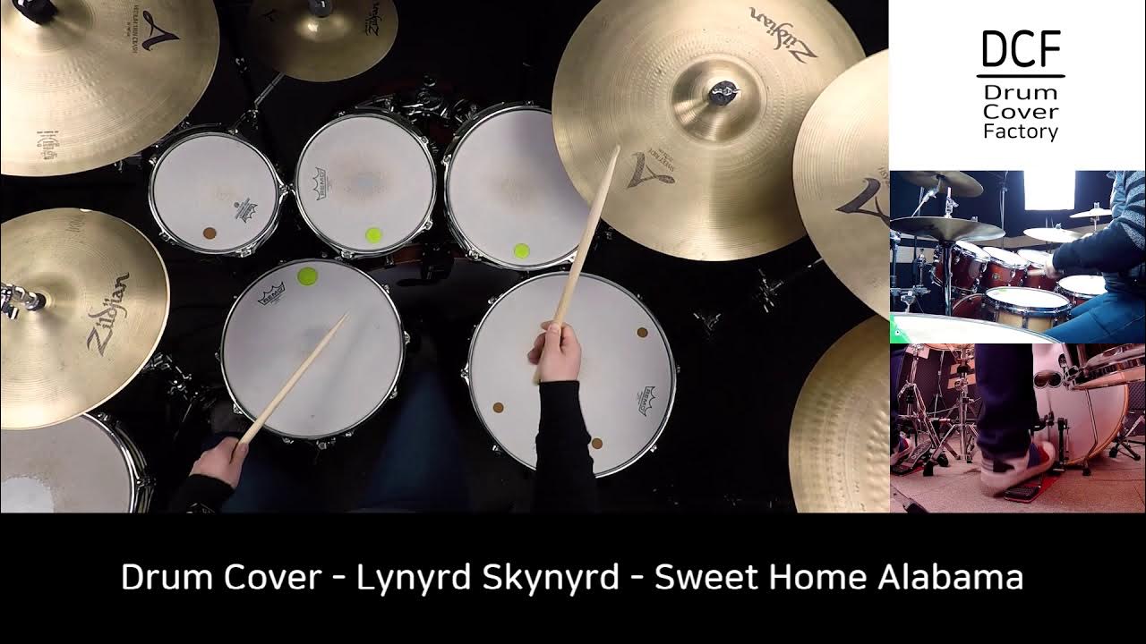Lynyrd Skynyrd - Sweet Home Alabama - Drum Cover by 유한선[DCF] - YouTube