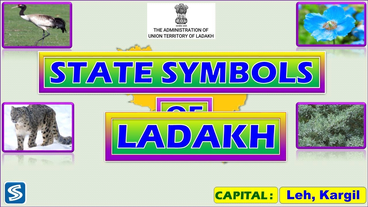 Ladakh state symbols || State symbols of Ladakh - YouTube