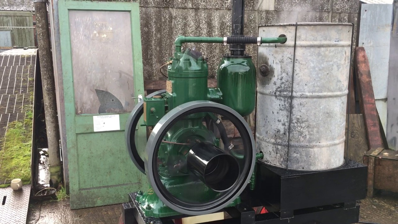 Petter S 2 stroke diesel Stationary Engine - YouTube