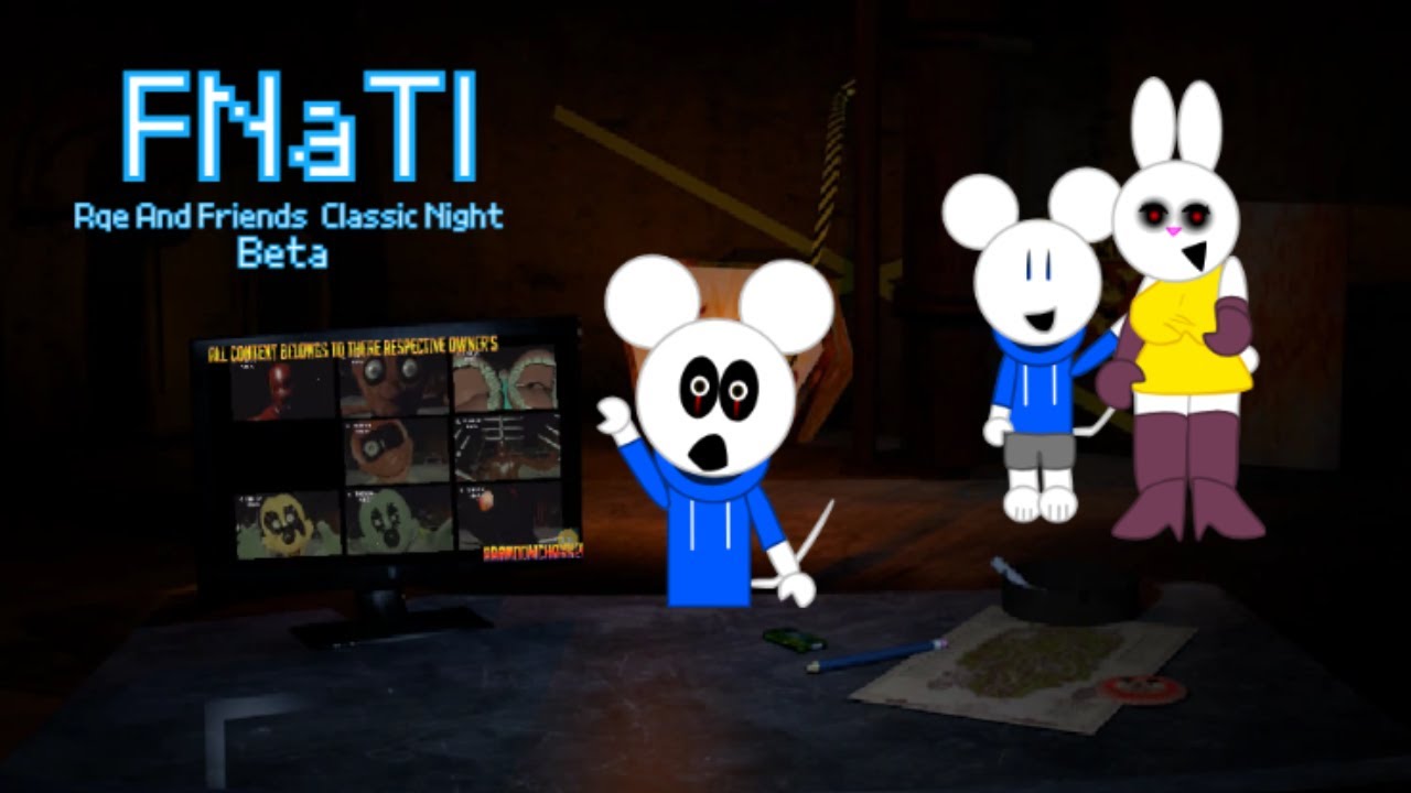 FNaTI Classic: Classic Rqe And Friends Night (Beta) - YouTube