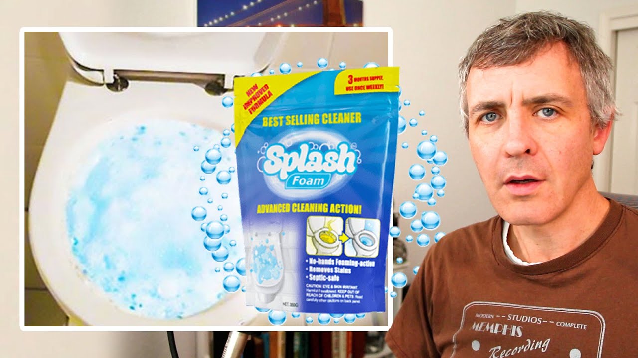 Splashfoam Toilet Cleaner Reviews and Scam Article, Explained - YouTube