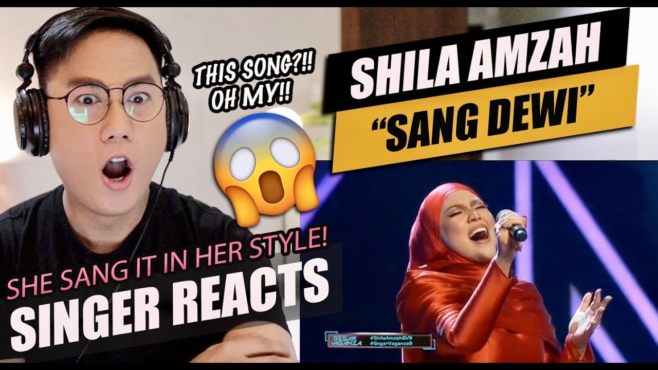 Gegar Vaganza 9 | Shila Amzah - Sang Dewi - Minggu 10 | SINGER REACTION ...