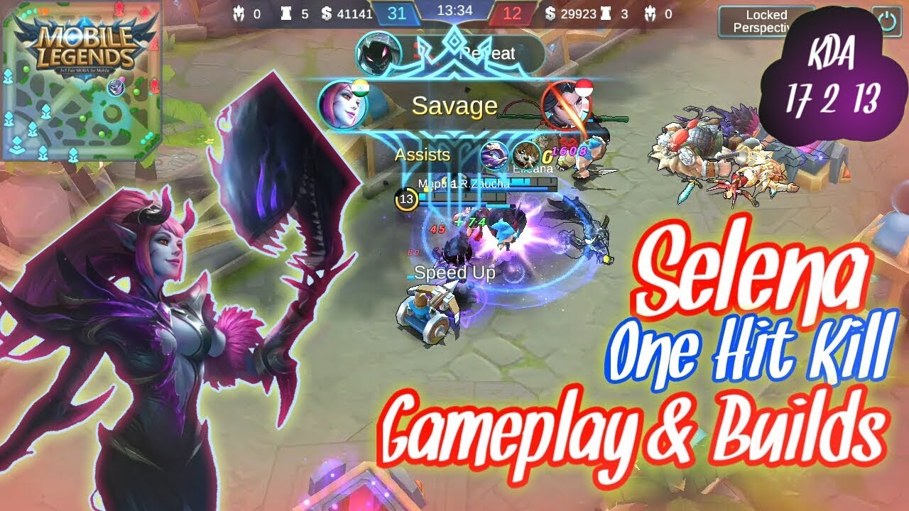 Salena Savage! New Unbeatable #Selena Updated Gameplay & Builds/ One ...