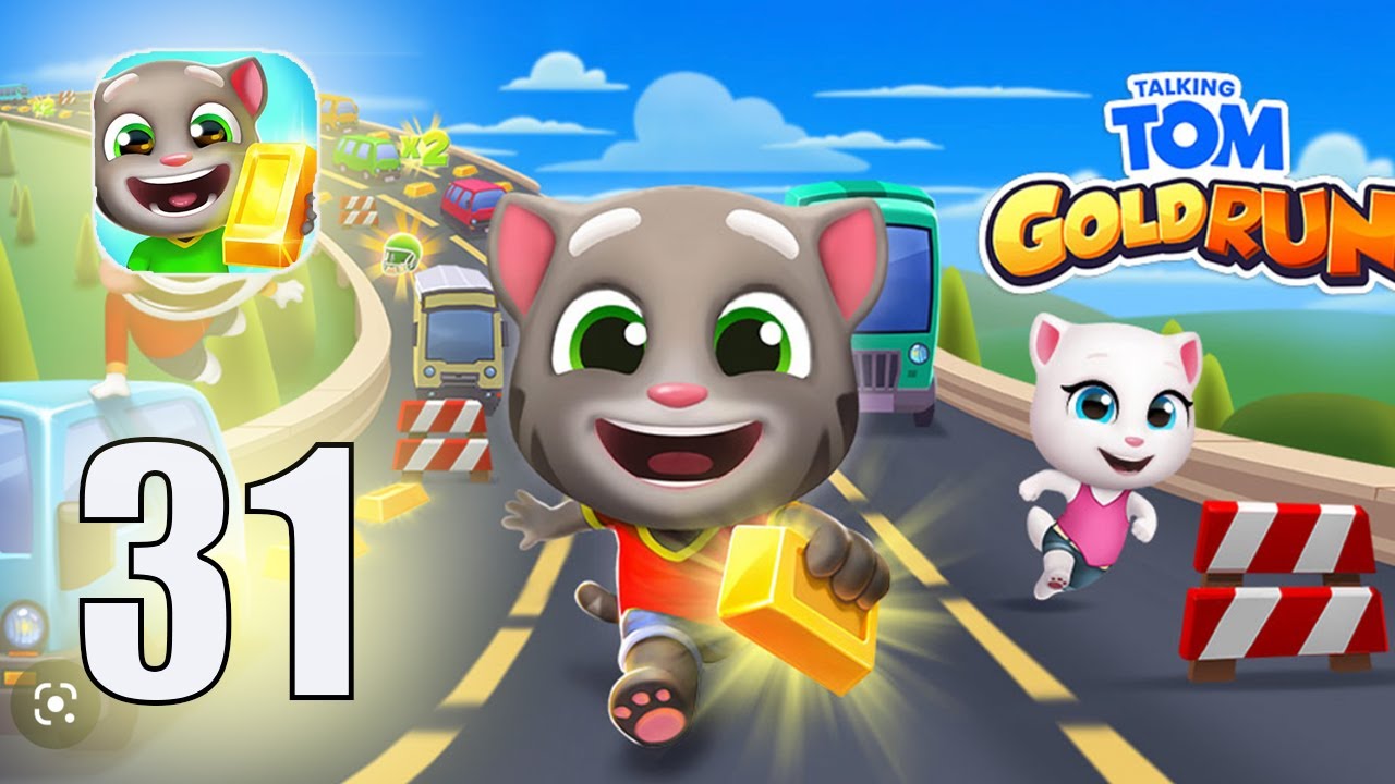 Talking Tom Gold Run - Gameplay Walkthrough Part 31 - (iOS , Android ...