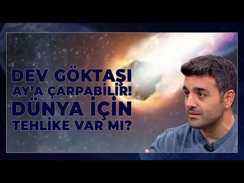 Dev Göktaşı Ay’a Çarpabilir! Dünya İçin Tehlike Var Mı?