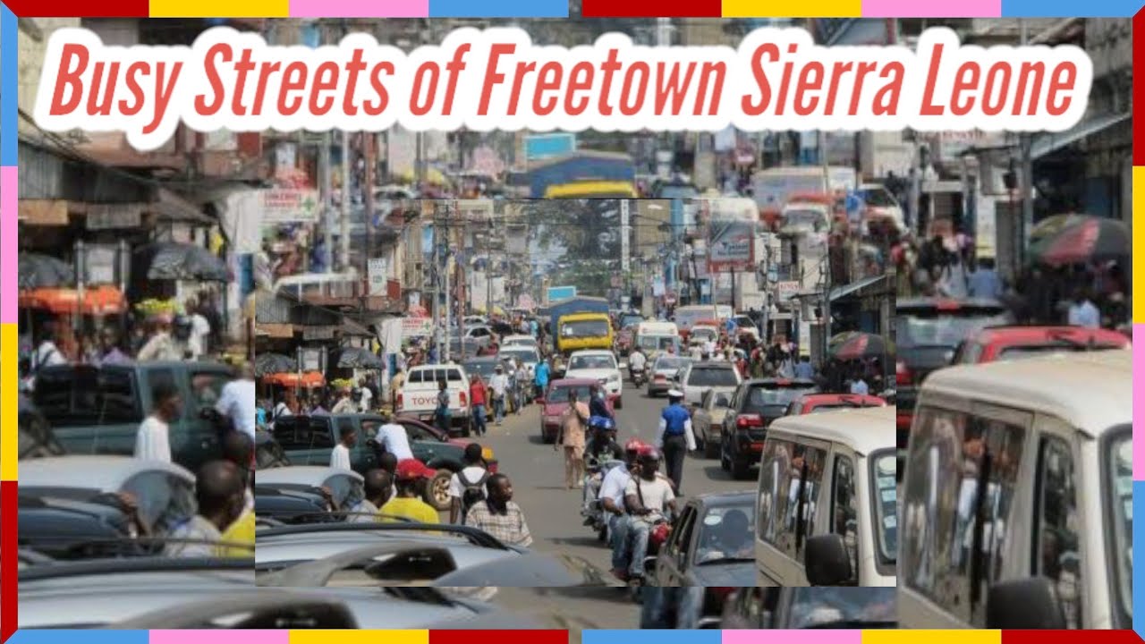 Busy Streets of Freetown, Sierra Leone Live on Facebook - YouTube