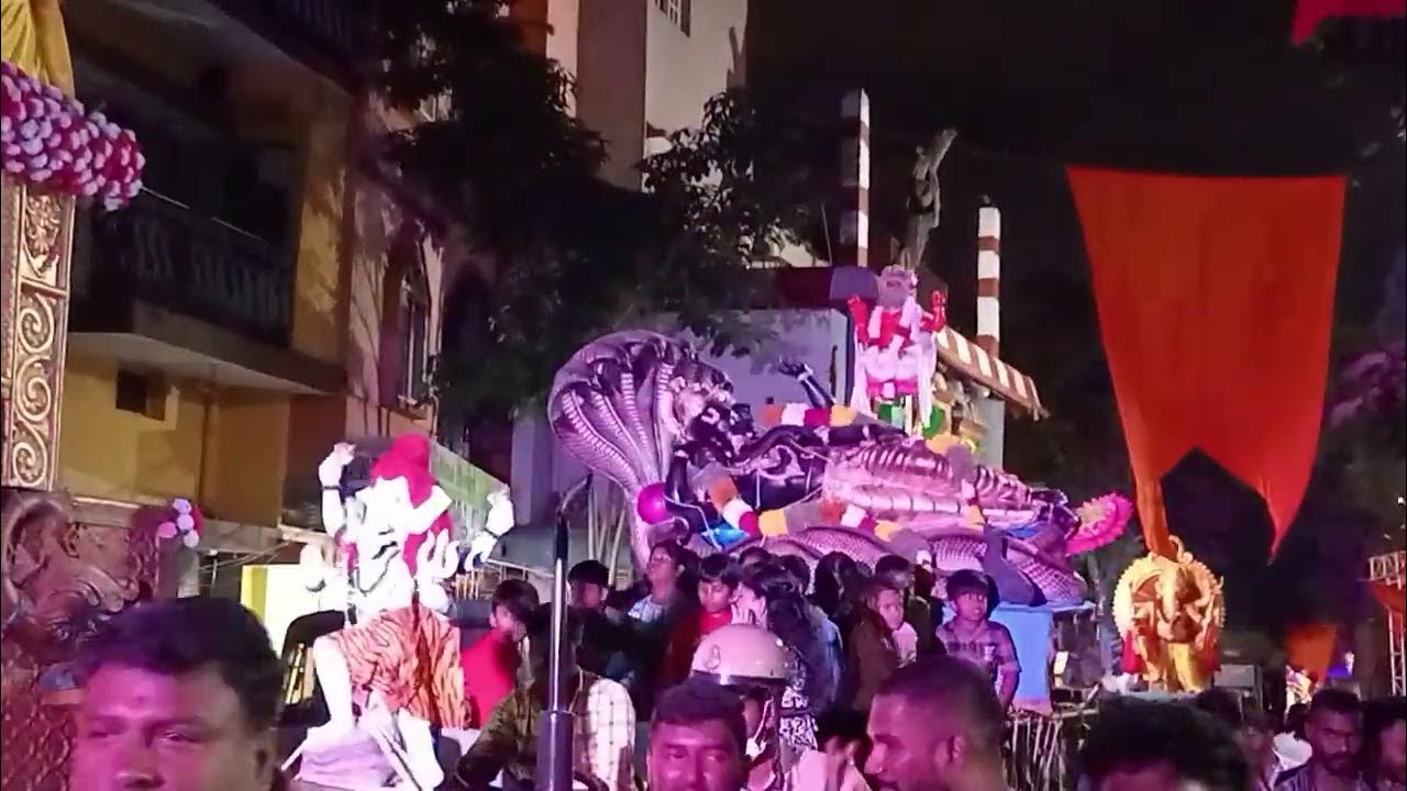 Ganesha procession 2024# shivaji nagar #bangalore (2) - YouTube