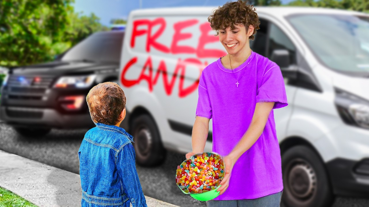 Will Kids Accept Candy From A Stranger? - YouTube