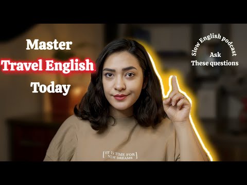 Travel English Conversation Practice – Speak Like a Native! B1 slow ...