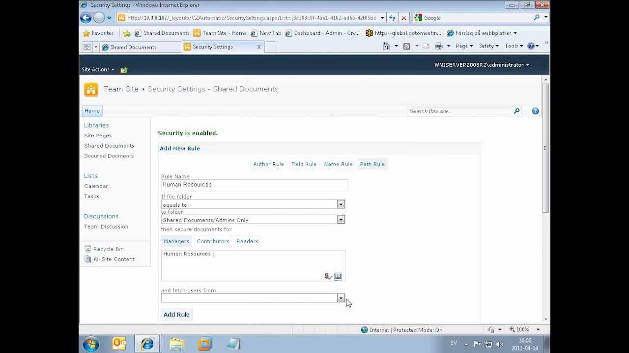Cryptzone Secured eCollaboration - Chiffrement SharePoint Automatique ...