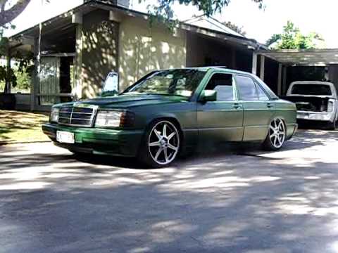 BAGGED 190E MERC - YouTube
