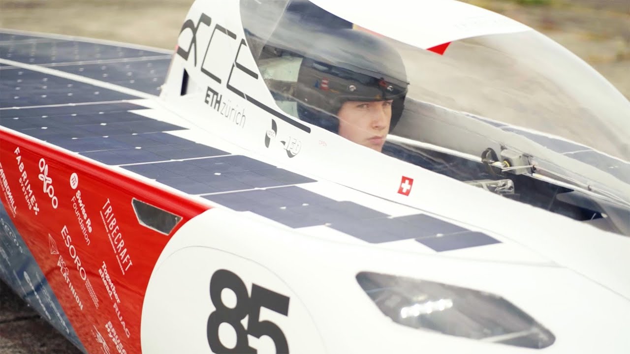 Through the Australian outback in a self-built solar car - YouTube