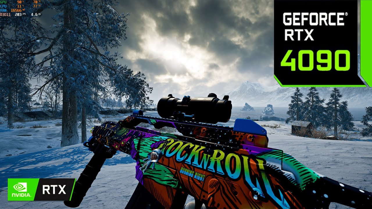 PUBG : RTX 4090 - i9 14900K ( 4K Max Settings ) - YouTube