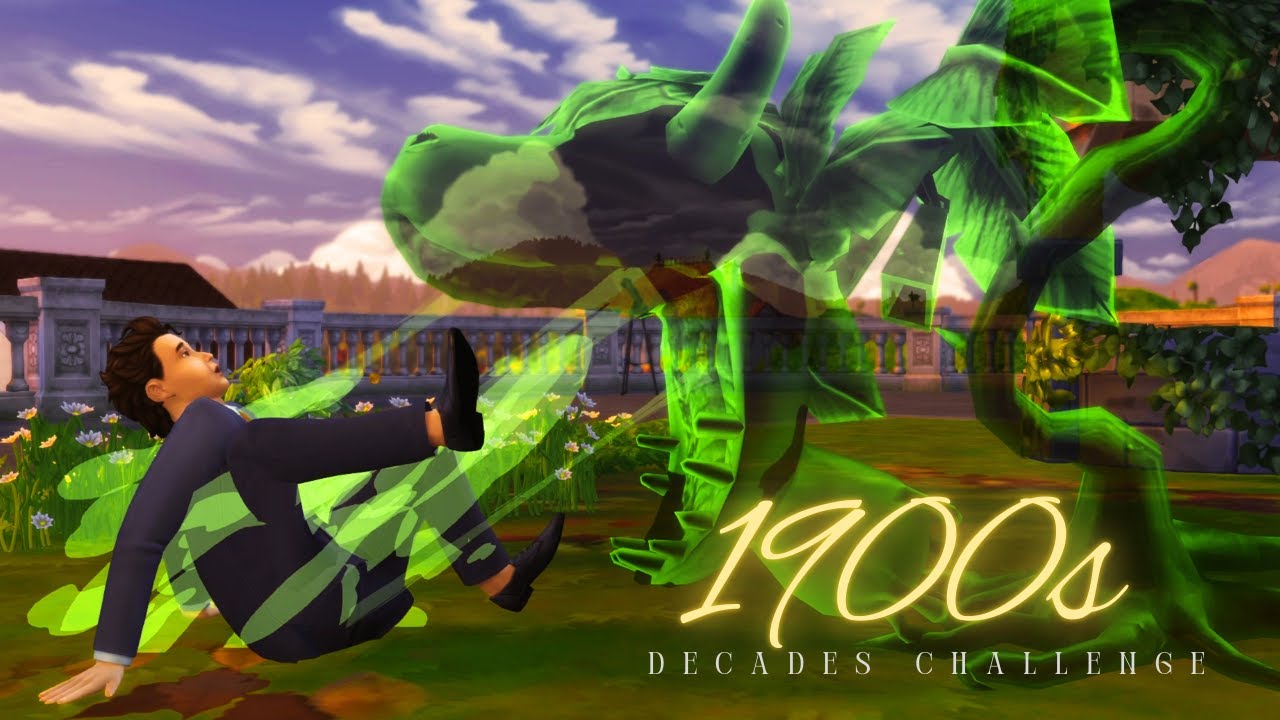 My sims wanted to end it all || Sims 4 || Decades Challenge: 1900s ...