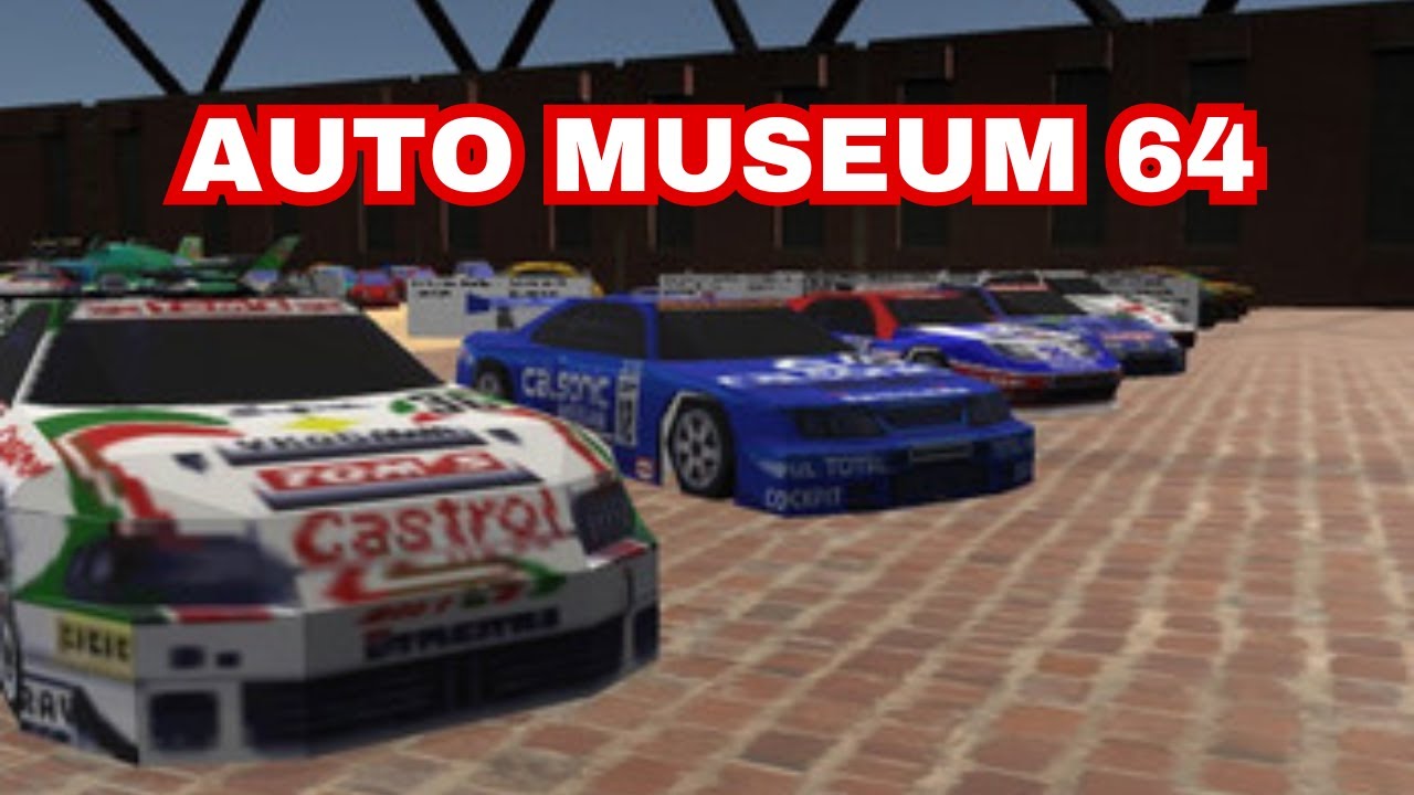 A Virtual Tour of Vehicles from N64 Racing Games | Auto Museum 64 - YouTube