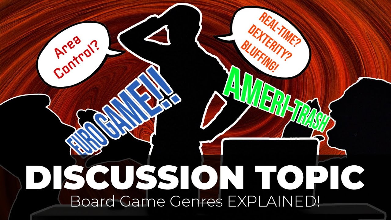 There are TOO MANY board game genres! Let us explain them for YOU ...
