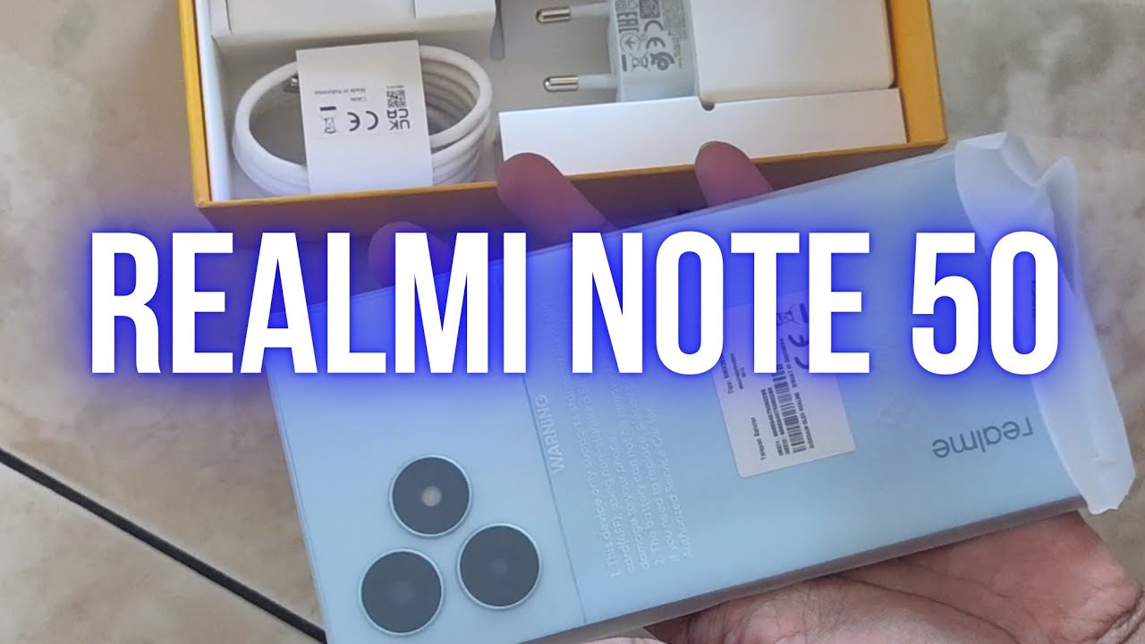 Unboxing REALMI NOTE 50 - YouTube