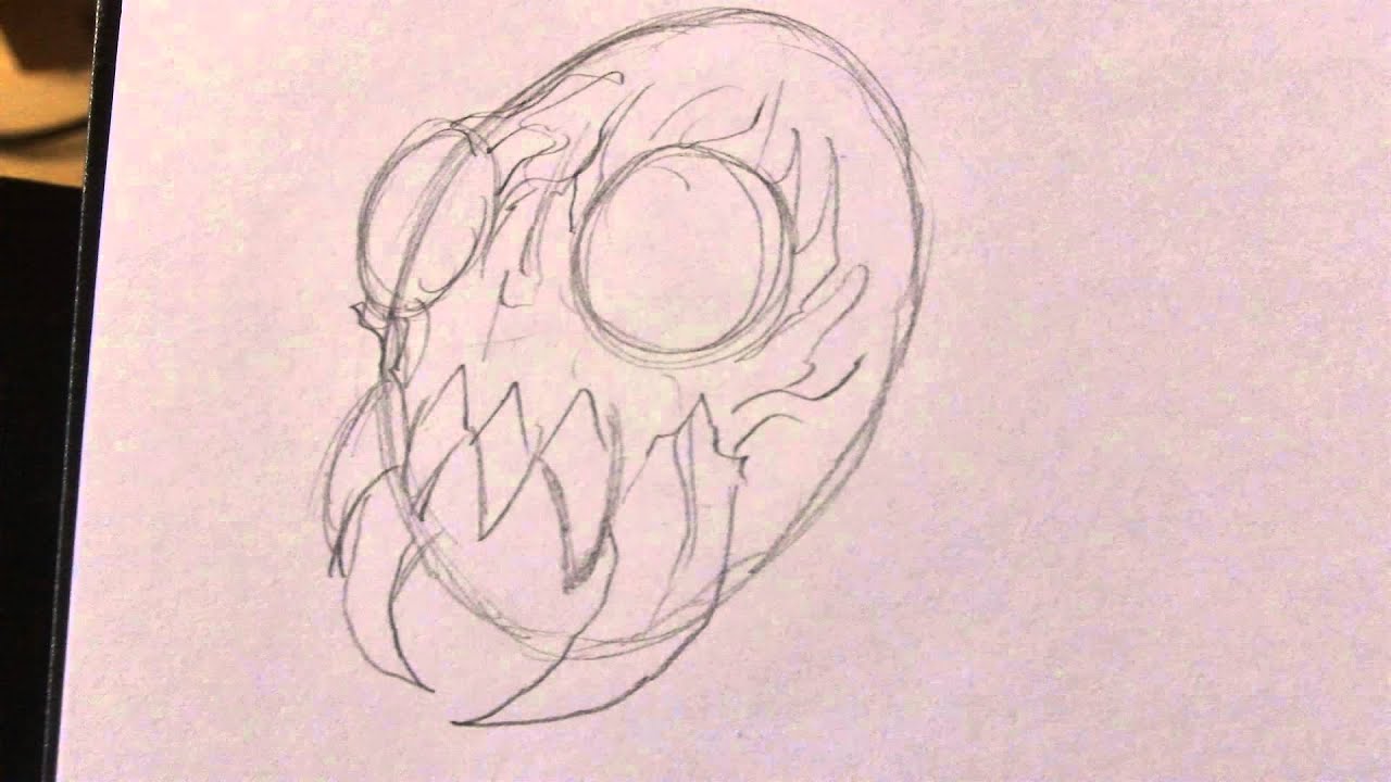 How To Draw Bug Head - YouTube