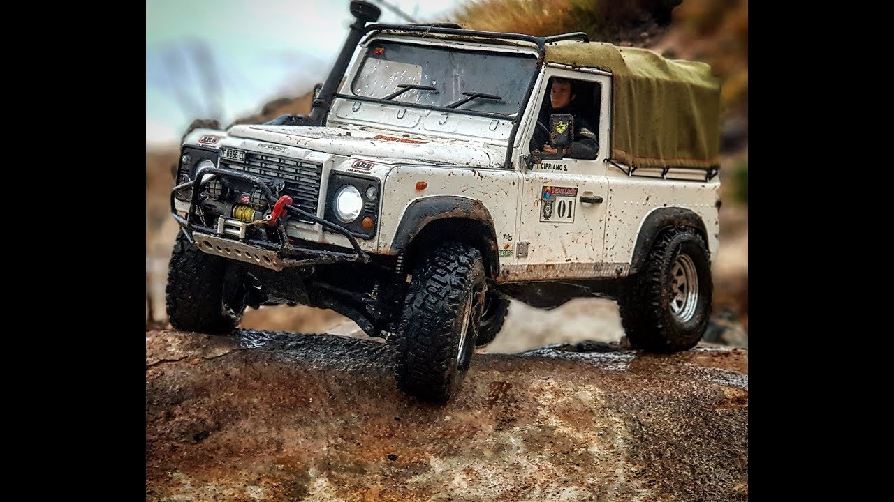 RC Land Rover D90 CC01 HD - YouTube