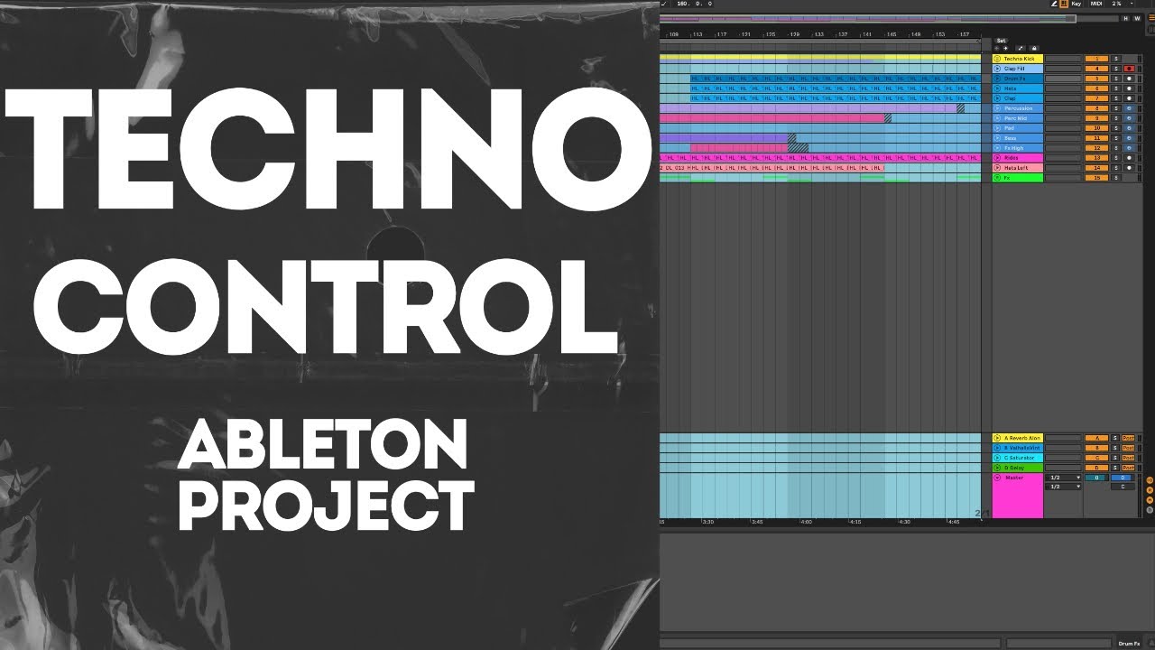 Techno Control Ableton Project - YouTube