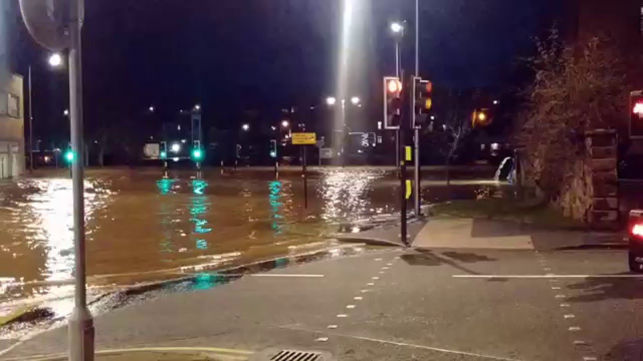 Whitesands / Nith Place flooding , Dumfries Scotland 30 December 2015 ...